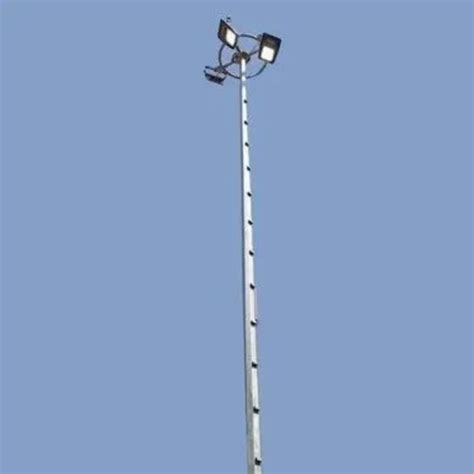 Mild Steel Round Mini Mast Pole Vidarbha Nagpur For Outdoor 9m At