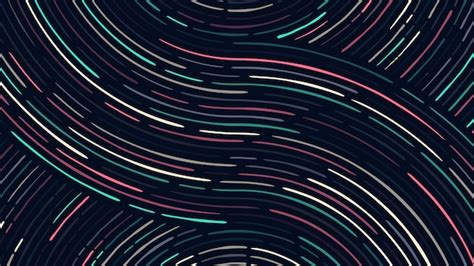 Premium Vector Abstract Colorful Circle Lines Art Background