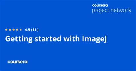 Getting Started With ImageJ Coursya