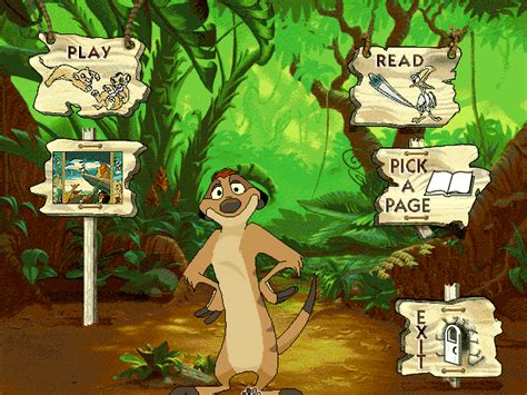 Disneys Animated Storybook The Lion King Reviews Mobygames