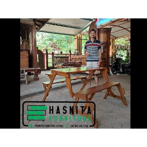 Jual Kursi Lipat Magic Kayu Jati Bangku Magic Meja Magic Shopee Indonesia