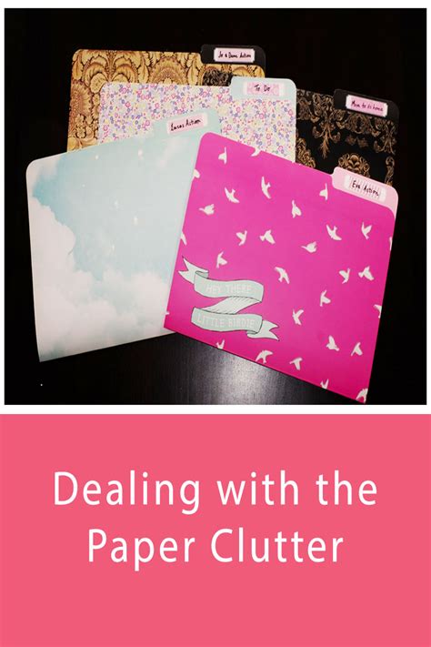 Dealing With The Paper Clutter Blog Home Organisation The Organised You