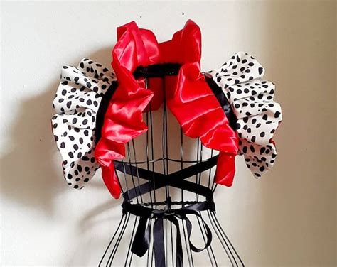 Cruella Dalmatians Bolero Shrug Costume Cosplay Burningman Burlesque