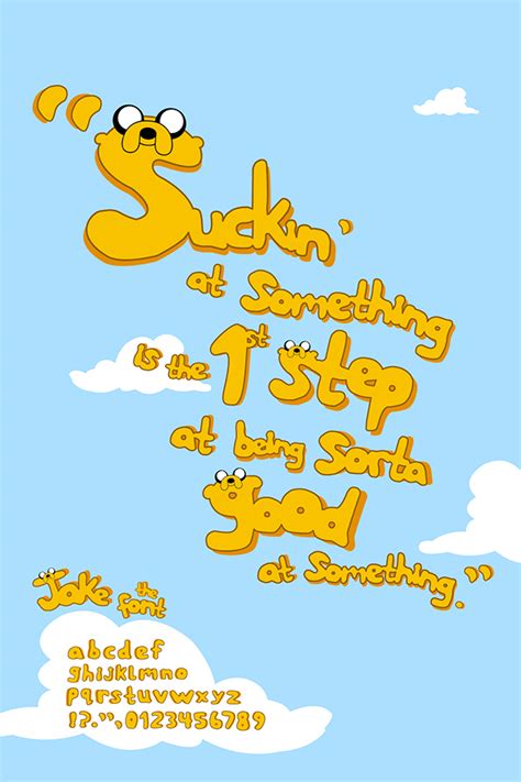 Jake The Font On Behance