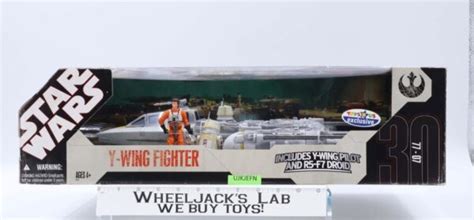 Y Wing Fighter Star Wars 30th Anniv Tru Exclusive 2007 Hasbro New Misb