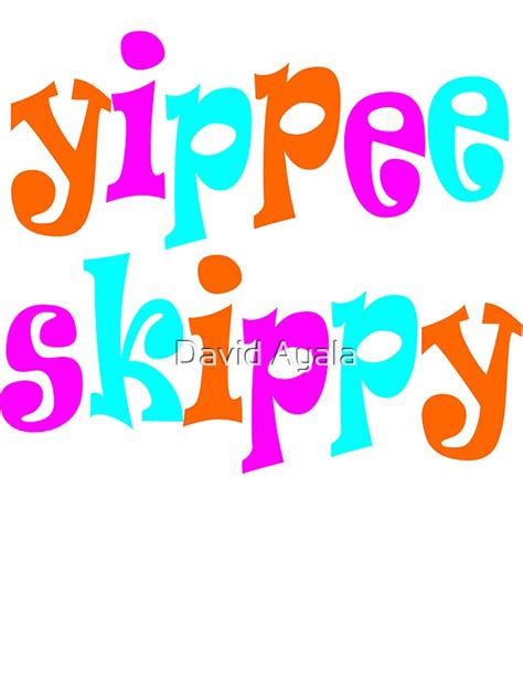 Yippee Skippy Stickers By David Ayala Redbubble