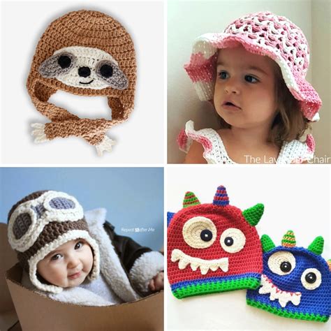 40 Free Newborn Crochet Hat Patterns • Simply Collectible Crochet