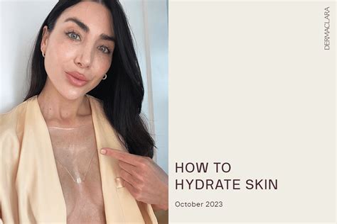 Hydrate Your Skin Effective Techniques For Lasting Moisture