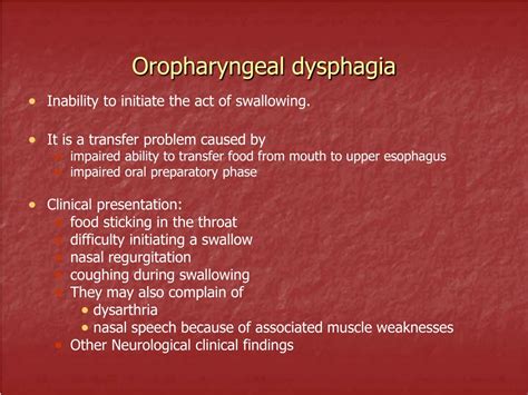 Ppt Approach To Dysphagia Powerpoint Presentation Free Download Id