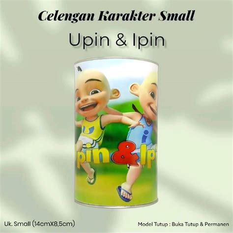 Jual Celengan Karakter Upin Ipin Celengan Target Karakter Celengan