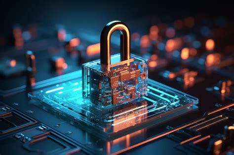 Premium Ai Image Safeguarding Sensitive Information Managed Security