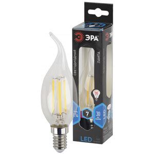 Лампа светодиодная филаментная Эра F-LED BXS-7W-840-E14 Е14 4000К 7 Вт ...