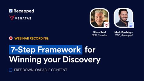 The 7 Step Framework For Winning The Moment Of Discovery By Steve Reid