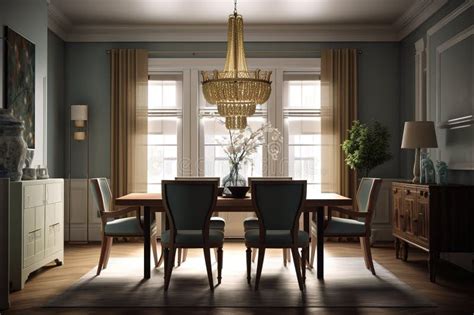 Dining Room Create A Set Of Images That Showcase An Elegant Inviting