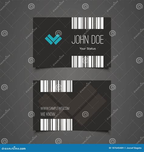 Business Barcodes And QR Codes Vector Set RM4SCC Postnet Databar