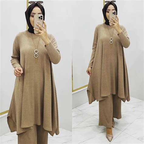 🌟 حجاب خريفي شتوي ستايل تركي 🌟