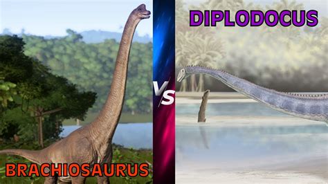 Brachiosaurus Vs Diplodocus 64 Dinosaur Tournament Fight [s1e13