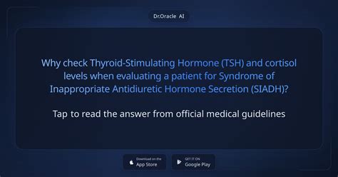 Why Check Thyroid Stimulating Hormone Tsh And Cortisol Levels When