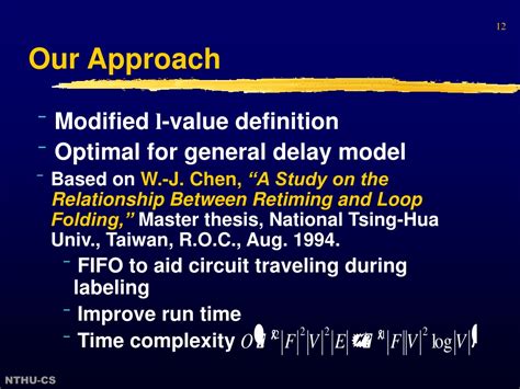 Ppt Performance Optimal Clustering With Retiming For Sequential Circuits Powerpoint