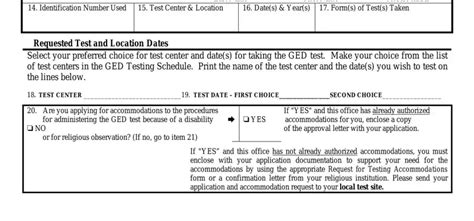 Ged Application Nyc ≡ Fill Out Printable Pdf Forms Online