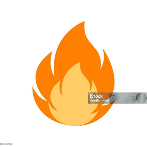 Api Api Logo Vektor Ilustrasi Template Ilustrasi Tanda Api Vektor Terisolasi Ikon Api Ilustrasi