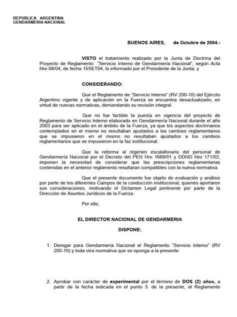 Ddng Aprobando Regl Serv Int Pdf Regulación Gobierno