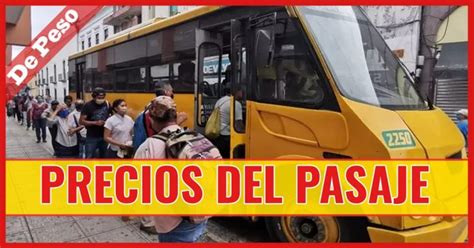 No subirán los precios del pasaje los camiones en Mérida