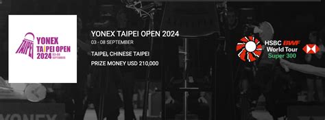 Jadwal Wakil Indonesia Di Yonex Taipei Open 2024 LIGA ID