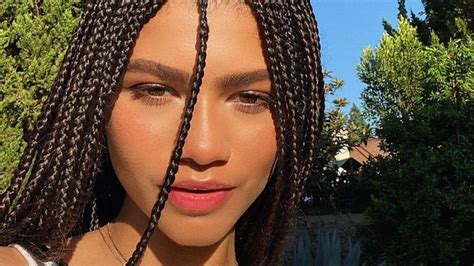 Zendaya Stuns Fans With Gorgeous Beauty And Braids Literally Perfect