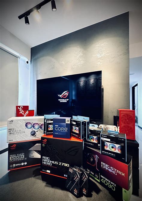 New Rig In Progress Rog Setup R Lianli