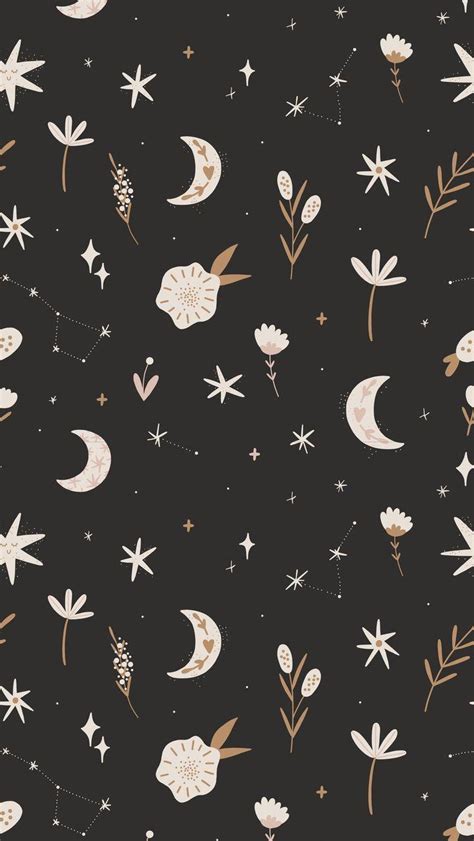 🔥 Free Download Moon And Nature Phone Background Wallpaper Iphone Boho