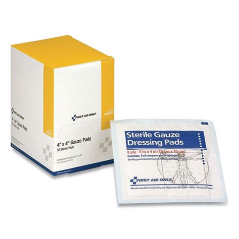 Sterile Gauze Pads 4 X 4 50box Integrated Sourcing Group