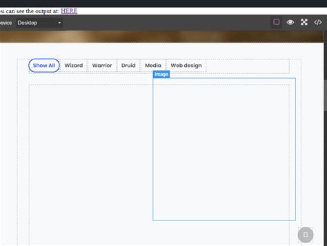 BUG Using Imported HTML CSS JS Into The Editor Shows Outlines But No Content JS Fiddle Inside
