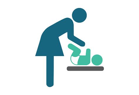 어머니와 아이 방 어머니는 신생아를 안장 공용 기호입니다 어머니의 방 표지판입니다 어머니 는 아기 아이콘을 안장 화장실 아이콘