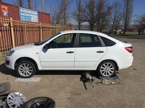 r15 r16 — Lada Гранта Лифтбек (1G), 2015 года | колёсные диски | DRIVE2