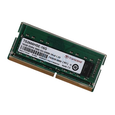 Note Book Ddr4 2666 16gb Transcend Tcn Ts2666hse 16g
