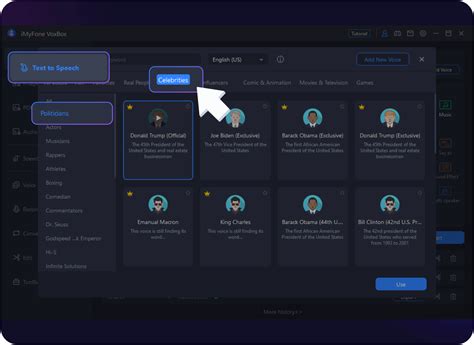Best President Ai Voice Generator With Text To Speech