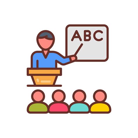 Class Icon In Vector Illustration 27538532 Vector Art At Vecteezy