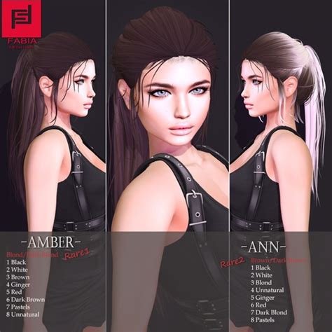 Second Life Marketplace Fabia Gacha Black 1