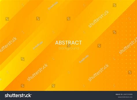 Abstract Orange Yellow Gradient Geometric Background Stock Vector