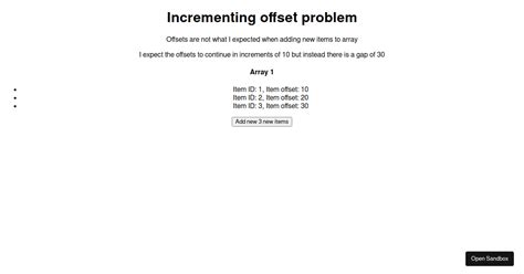 Useref Problem Codesandbox