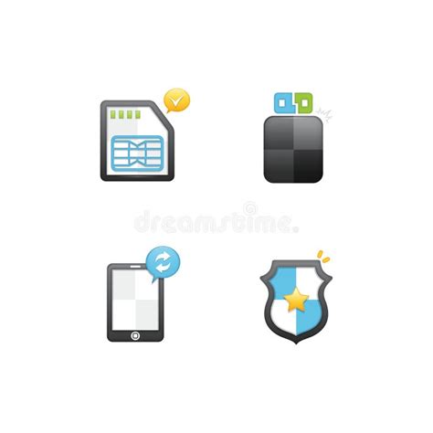 Assorted Icons Vector Illustration Decorative Design Stock Vector Illustration Of Assorted