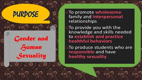 Gender And Human Sexualitypptxhjdhjdfhhjhd Ppt