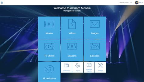 Create New Entity Axinom Mosaic