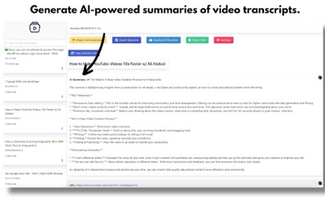 Youtube Transcript Summary With Gemini Latest Product Information