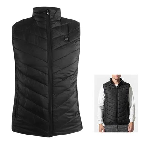 Gilet Chauffant D Hiver Gilet Chauffant 4 Zones Homme Femme Veste