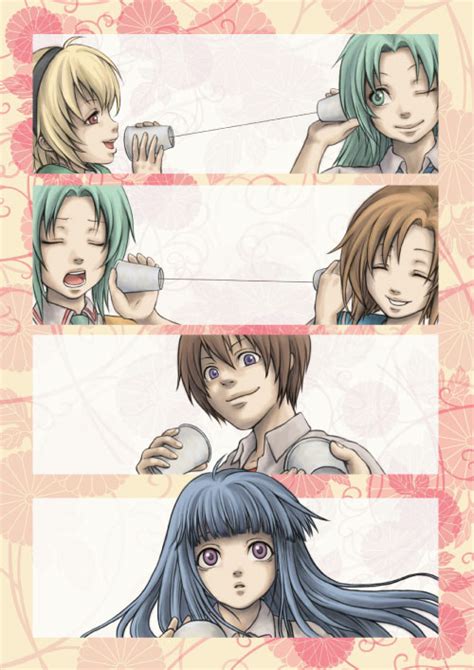 Furude Rika Ryuuguu Rena Houjou Satoko Sonozaki Mion Sonozaki Shion