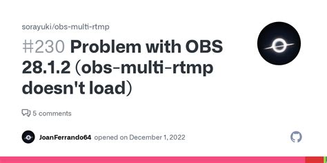 Problem With Obs 2812 Obs Multi Rtmp Doesnt Load · Issue 230
