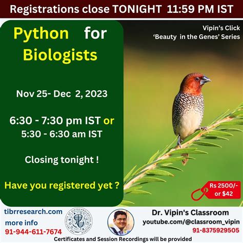 join codewithme for bioscience courses jesly noble posted on the