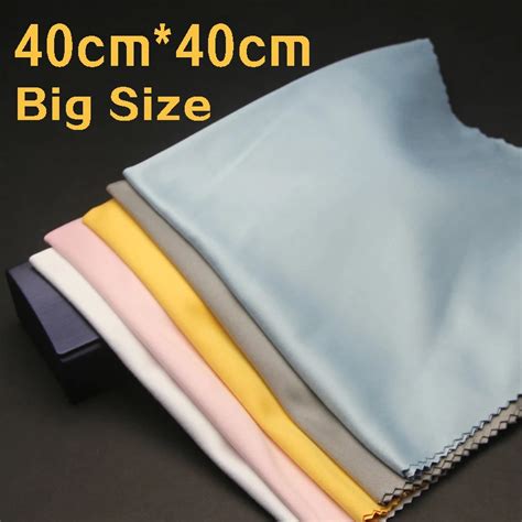 40x40cm Large Size Lens Clothes Eyewear Accessories Cleaning Cloth